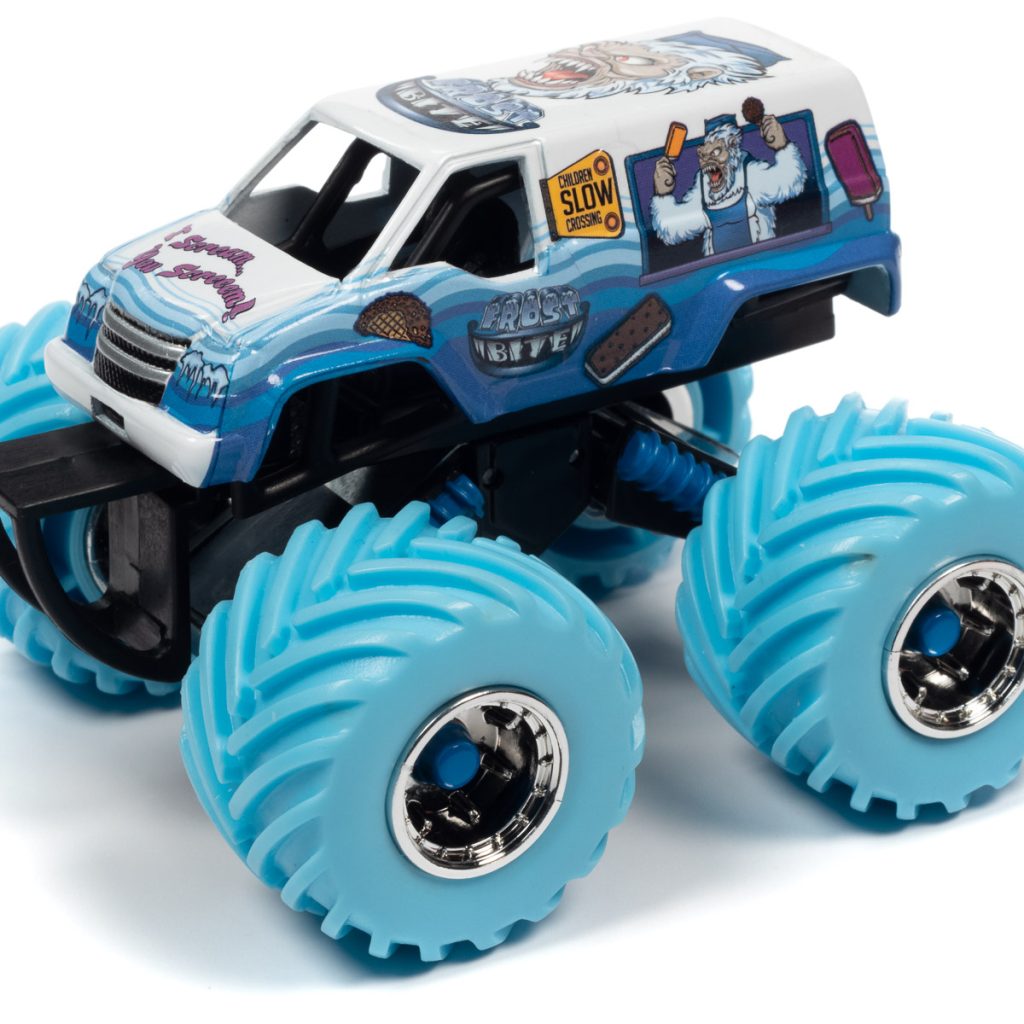 JOHNNY LIGHTNING MONSTER TRUCK FROST BITE I SCREAM YOU SCREAM! 1:64 ...