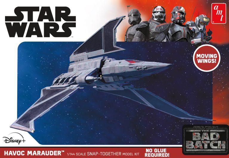 AMT STAR WARS: THE BAD BATCH HAVOC MARAUDER 1:144 SCALE MODEL KIT | Round2