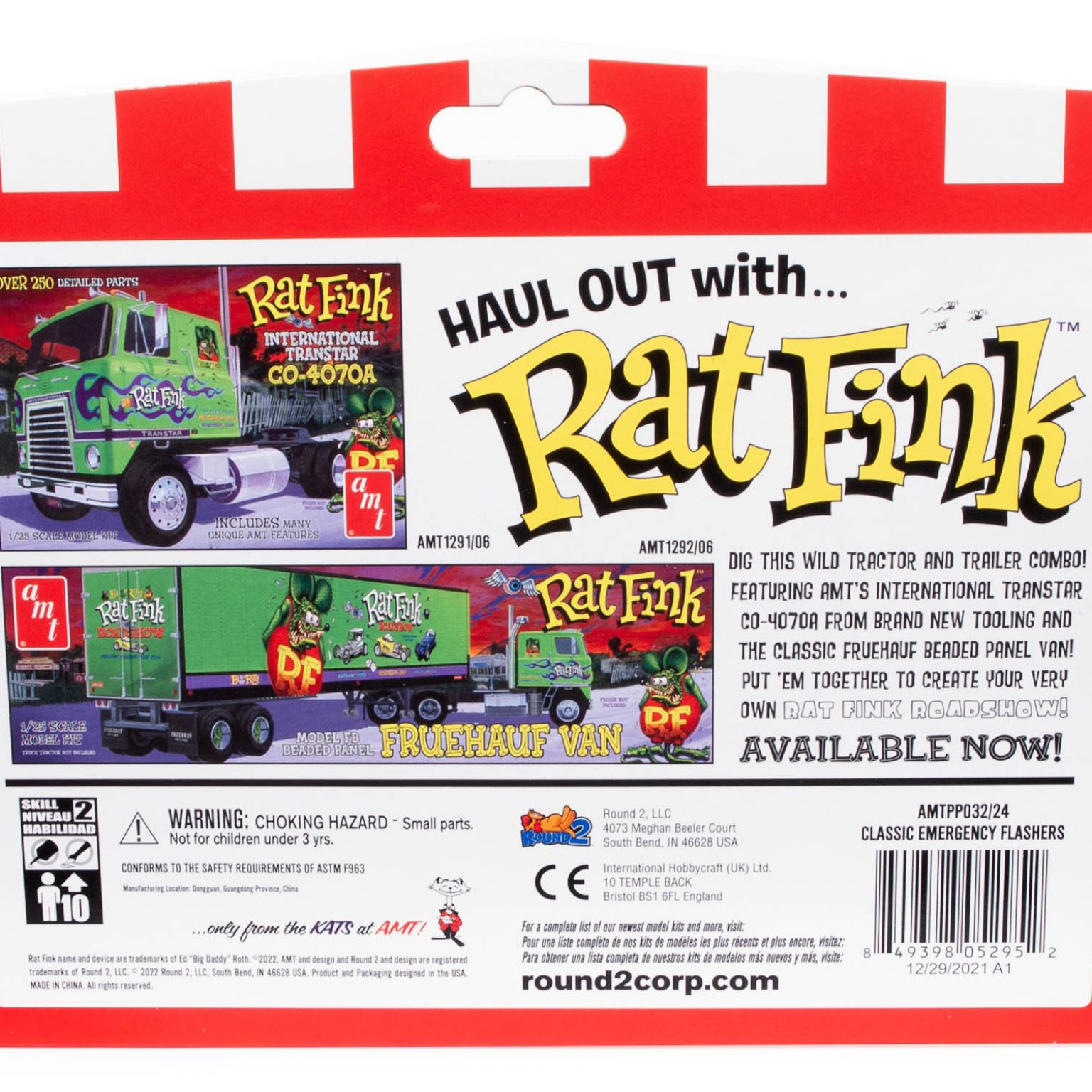 AMT CLASSIC EMERGENCY FLASHER PARTS PACK 1:25 SCALE MODEL KIT | Round2