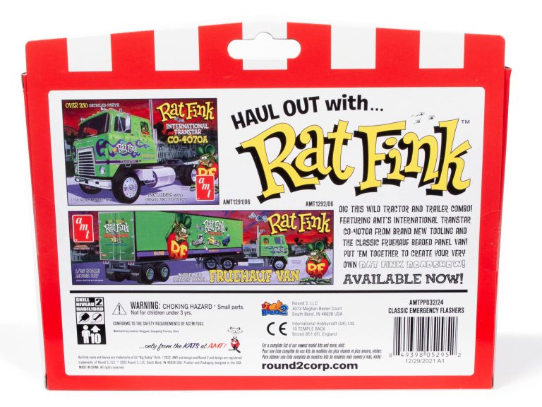 AMT CLASSIC EMERGENCY FLASHER PARTS PACK 1:25 SCALE MODEL KIT | Round2