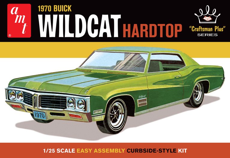 AMT 1970 BUICK WILDCAT HARDTOP 1:25 SCALE MODEL KIT | Round2
