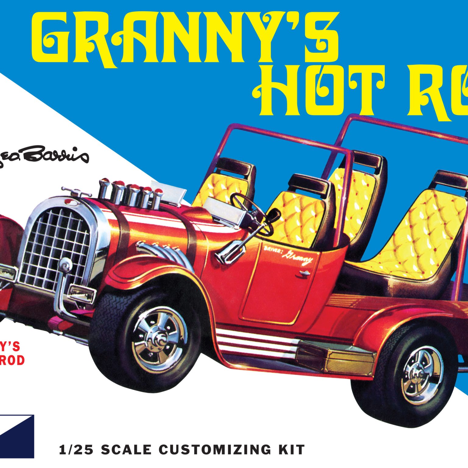 MPC GRANNY’S HOT ROD GEORGE BARRIS 1:25 SCALE MODEL KIT | Round2