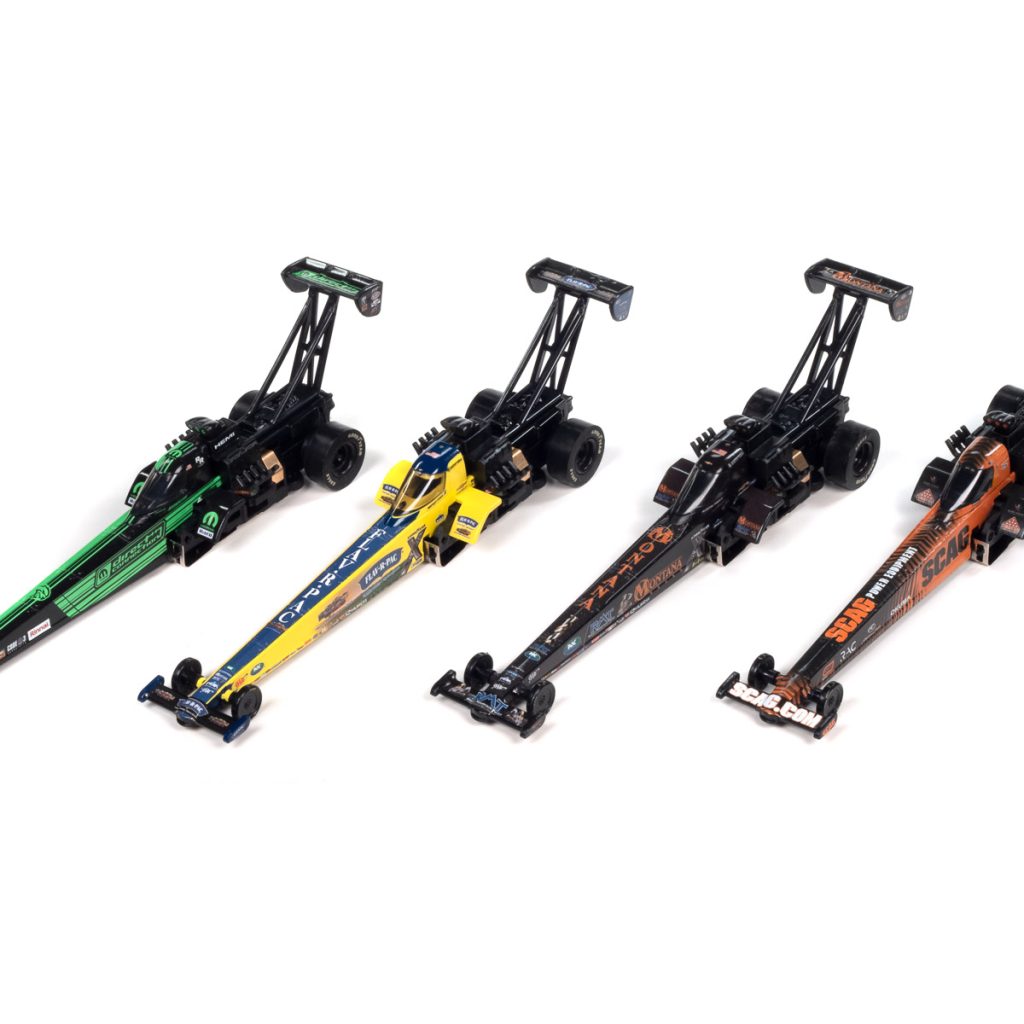 AUTO WORLD 4GEAR NHRA TOP FUEL DRAGSTERS SLOT CARS | Round2