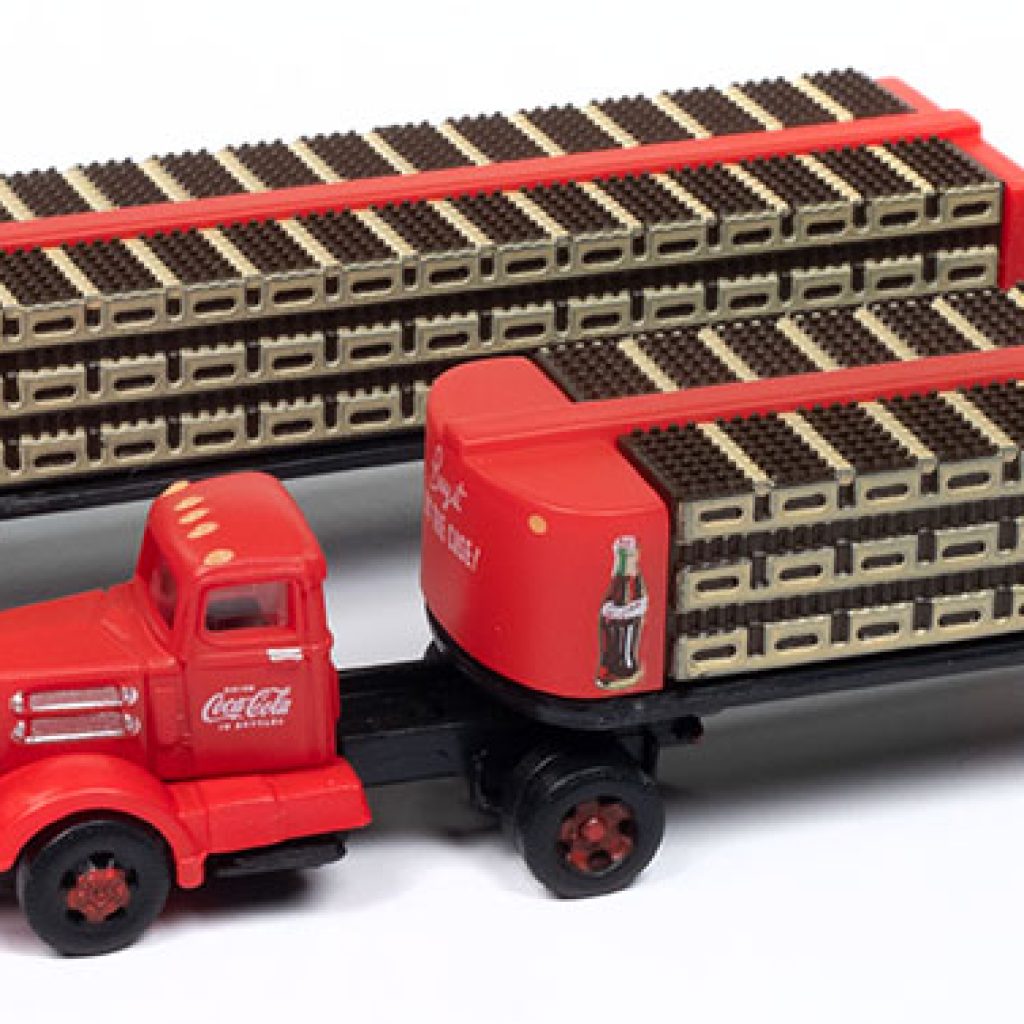 Classic Metal Works 1954 IH R-190 Tractor w/Flatbed Trailer & Coca-Cola ...