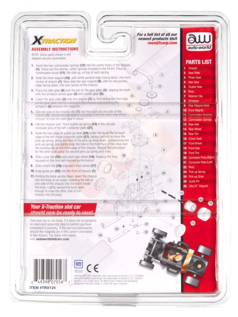 Auto World X-Traction Deluxe Pit Kit (2004 Chevrolet Corvette C5-R Body ...