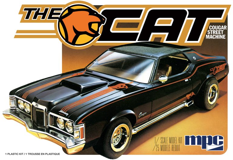 MPC 1973 Mercury Cougar “The Cat” 1:25 Scale Model Kit | Round2