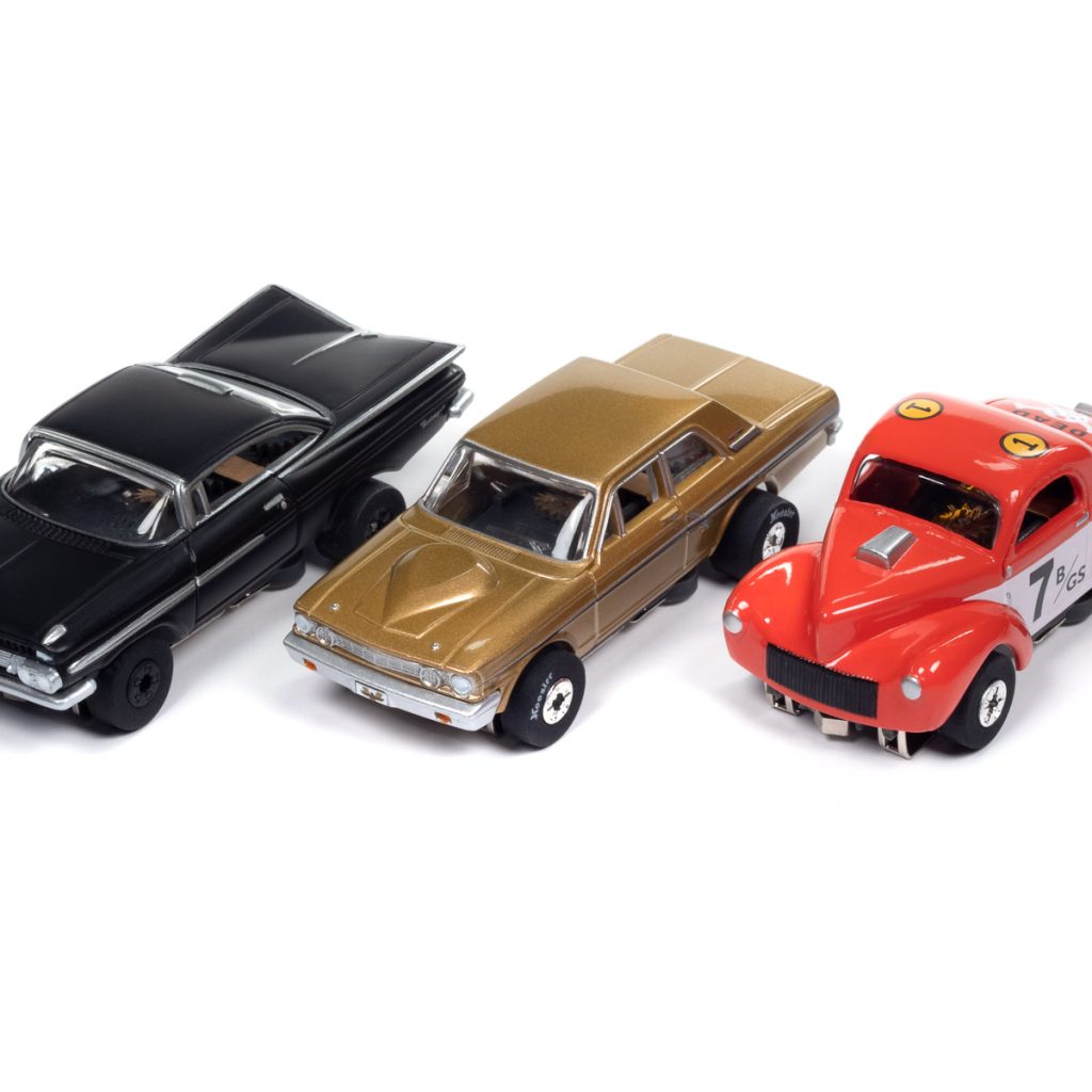 Auto World Thunderjet R2 Cars N Coffee HO Scale Slot Car – Set B | Round2