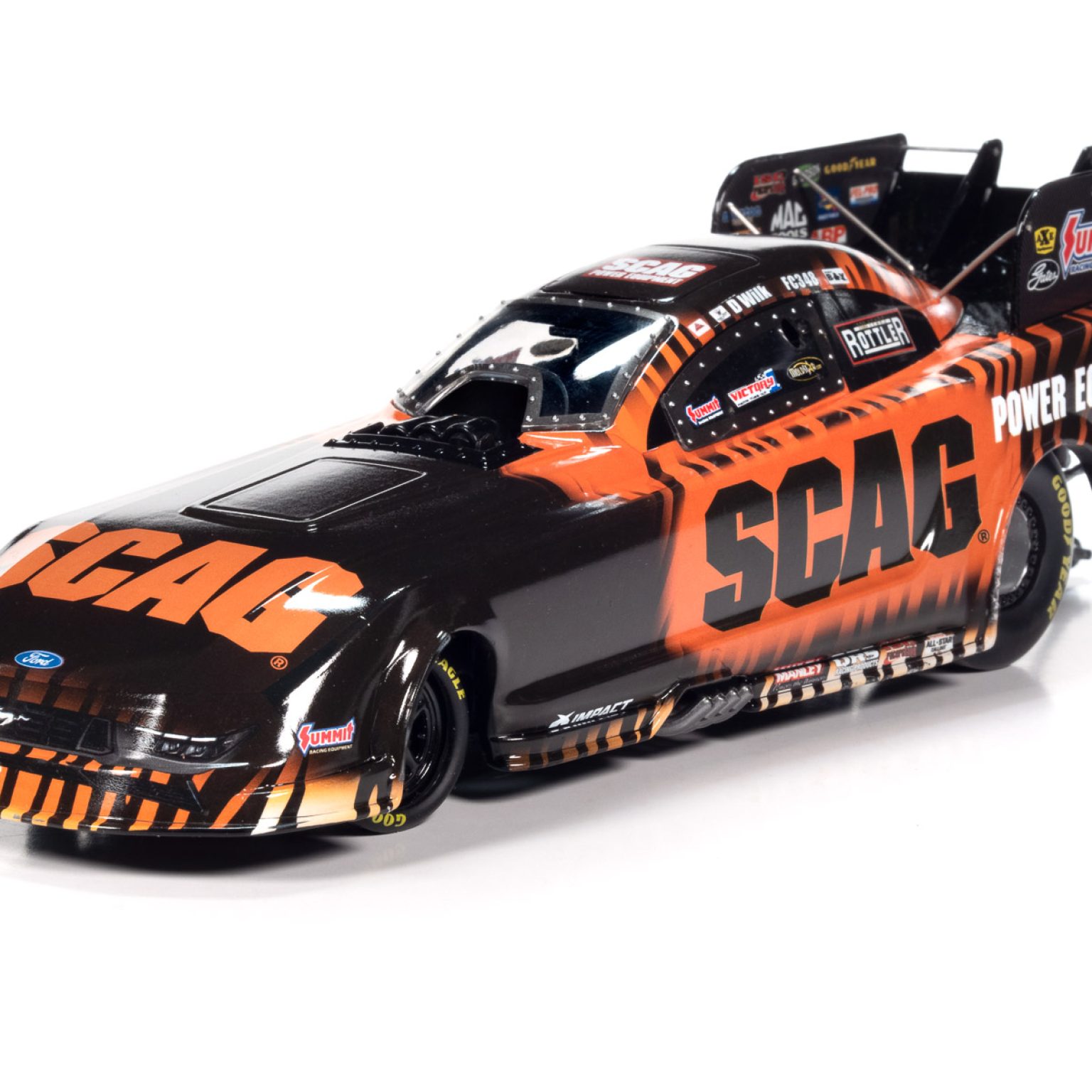 Auto World 2024 Dan Wilkerson SCAG Funny Car 1:24 Scale Diecast | Round2