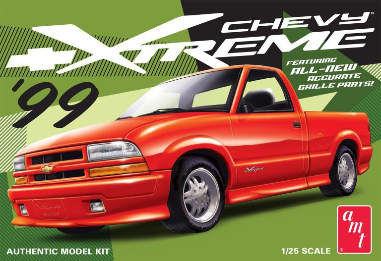 AMT 1999 Chevy S-10 Xtreme Pickup 1:25 Scale Model Kit | Round2
