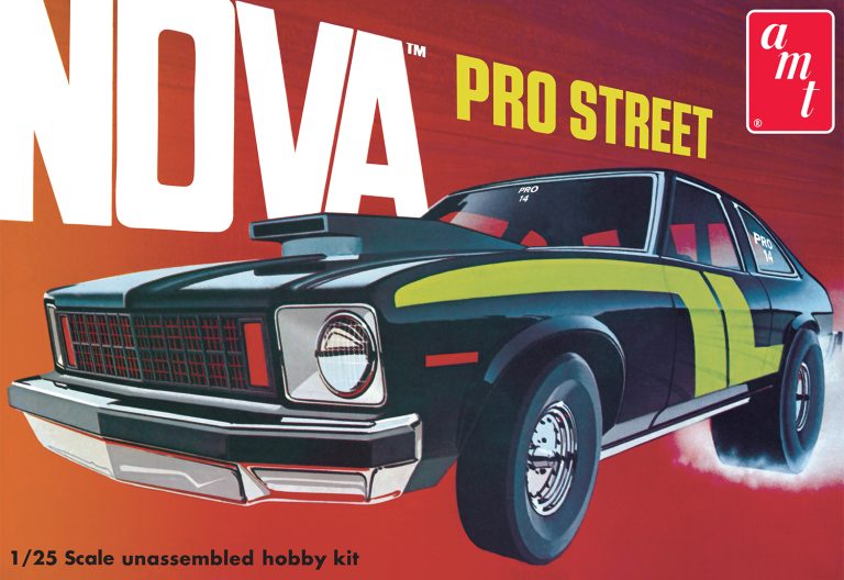 AMT 1976 Chevy Nova Pro Street 1:25 Scale Model Kit | Round2
