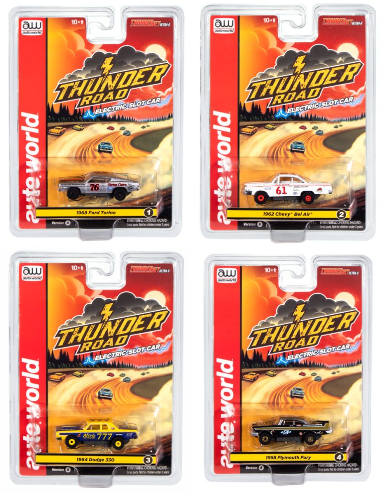 Auto World Thunderjet Thunder Road HO Scale Slot Car – Version A | Round2