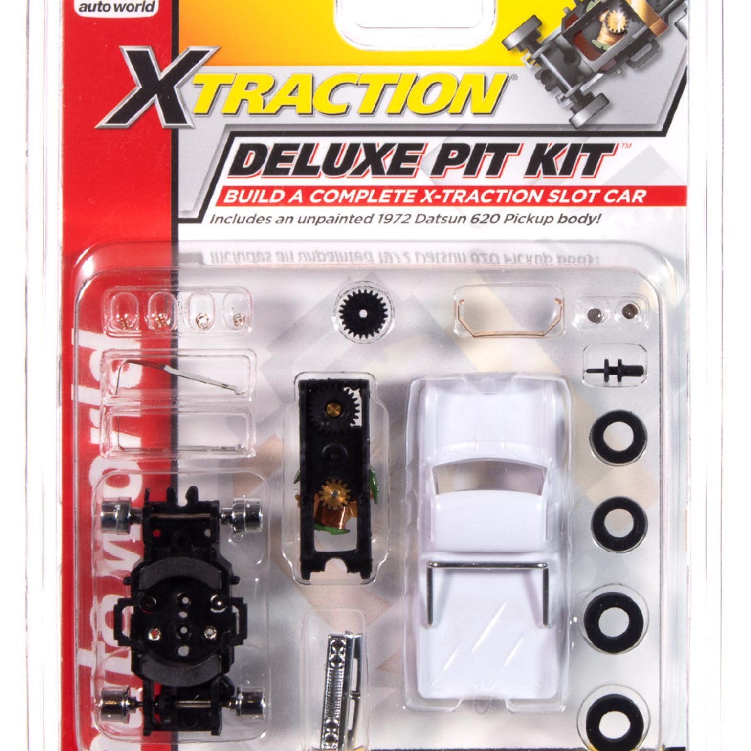Auto World X-Traction Deluxe Pit Kit (1972 Datsun 620 Pickup) HO Scale ...